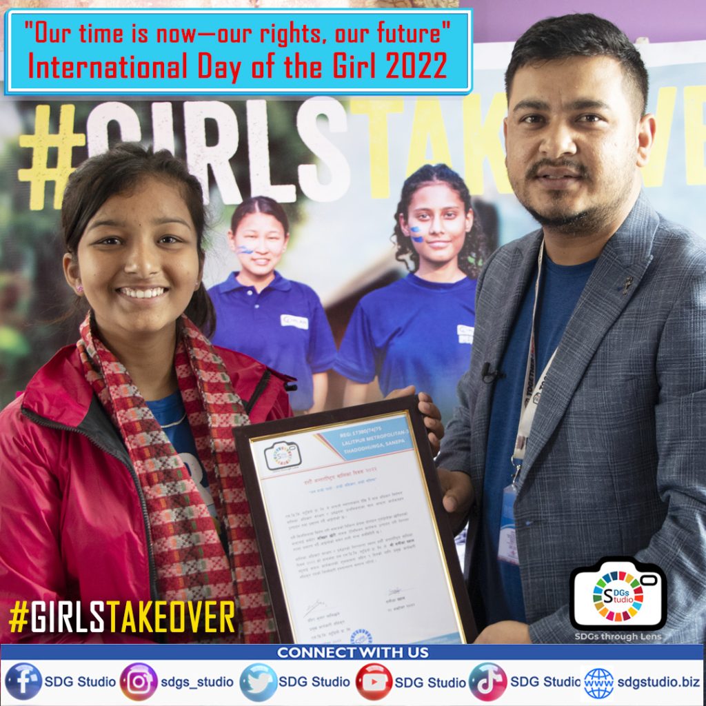 Celebrating International Day of the Girl Child with Girls Takeover – Nepalwatch